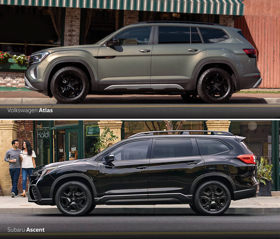 Compare The 2024 VW Atlas And Subaru Ascent SUVs